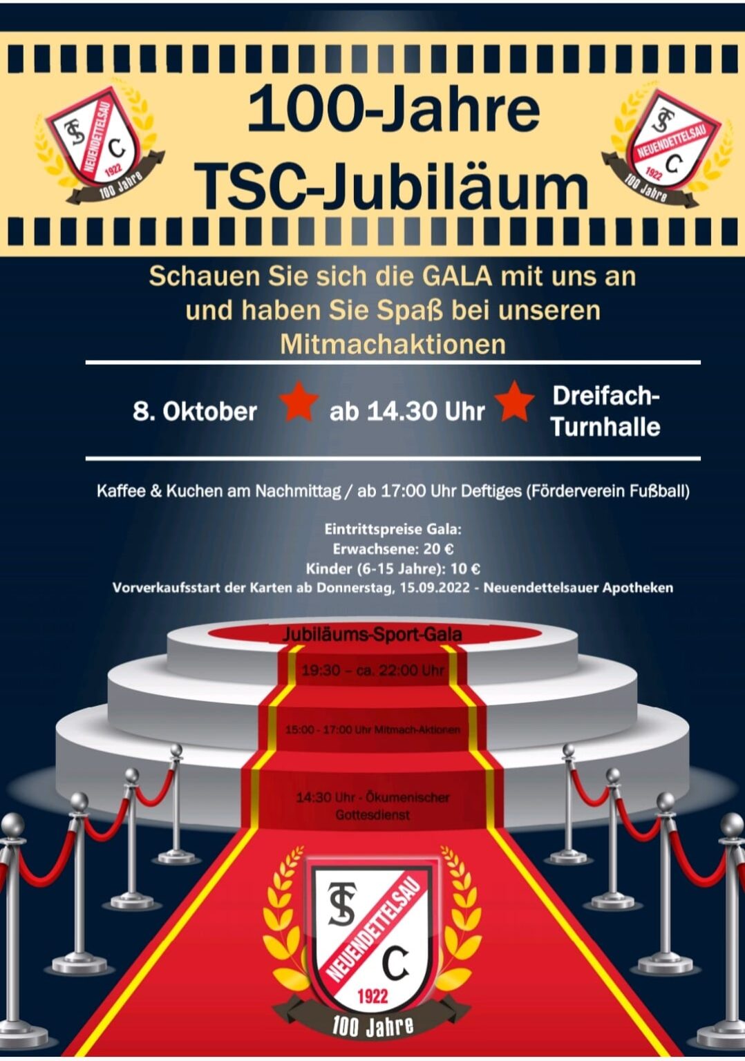 TSC feiert 100 Jahre Jubiläum – Turnen